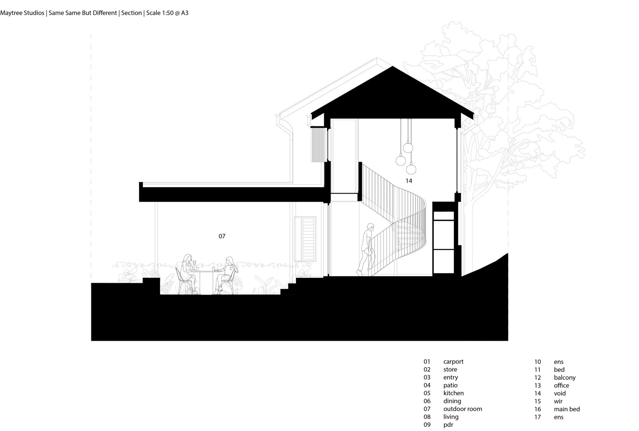 Same Same but Different House – Maytree Studios